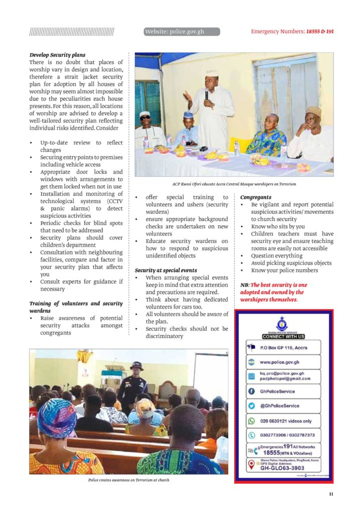 POLICE DIARY- FOCUS ON ACCRA REGION – Ghana Police Service