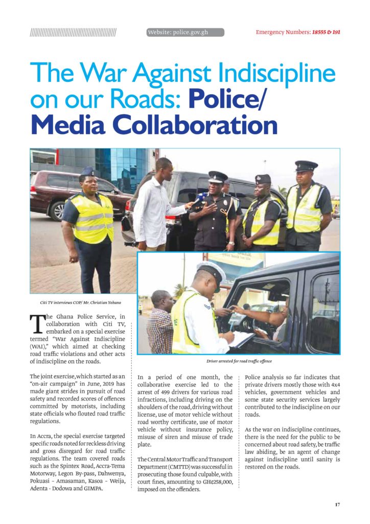 POLICE DIARY- FOCUS ON ACCRA REGION – Ghana Police Service