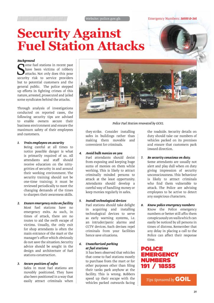 POLICE DIARY- FOCUS ON ACCRA REGION – Ghana Police Service