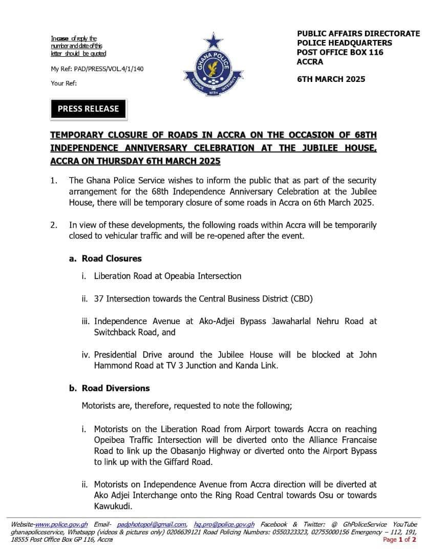 Official – Ghana Police Service