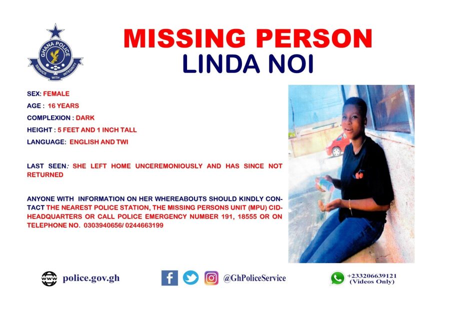 Wanted/Missing Persons/Accident Victims – Ghana Police Service