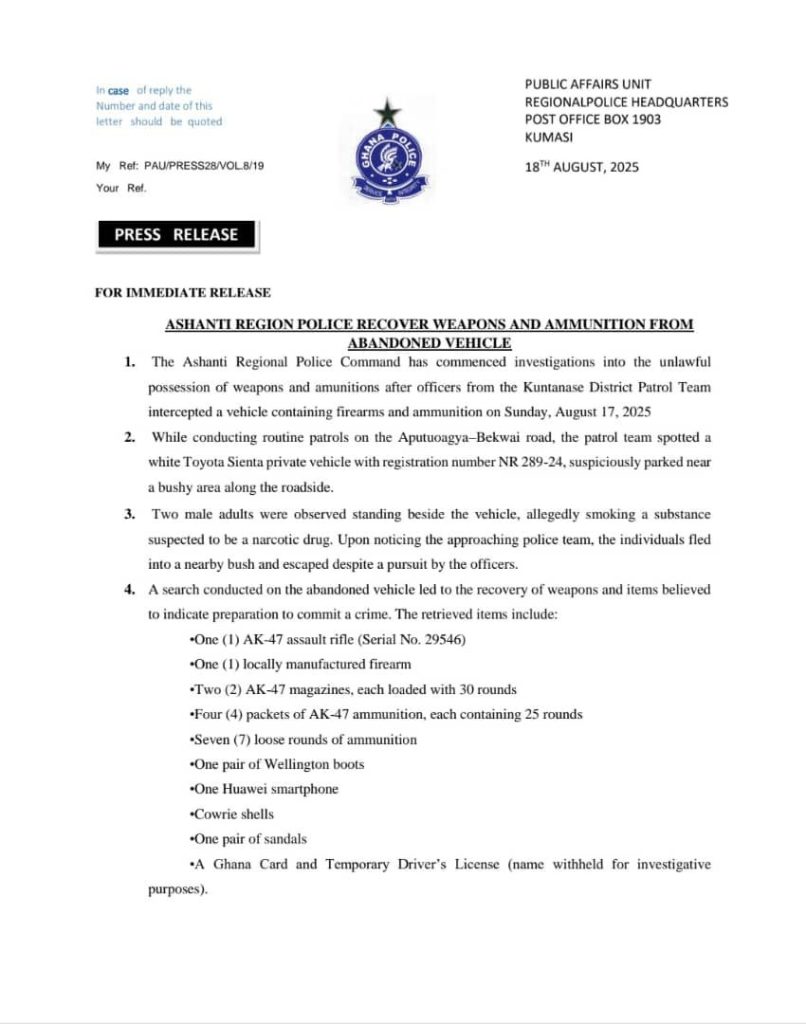 Official – Ghana Police Service